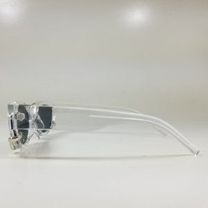 Accessories | Translucent Vintage Fashion Frame Sunglasses With Silver ...